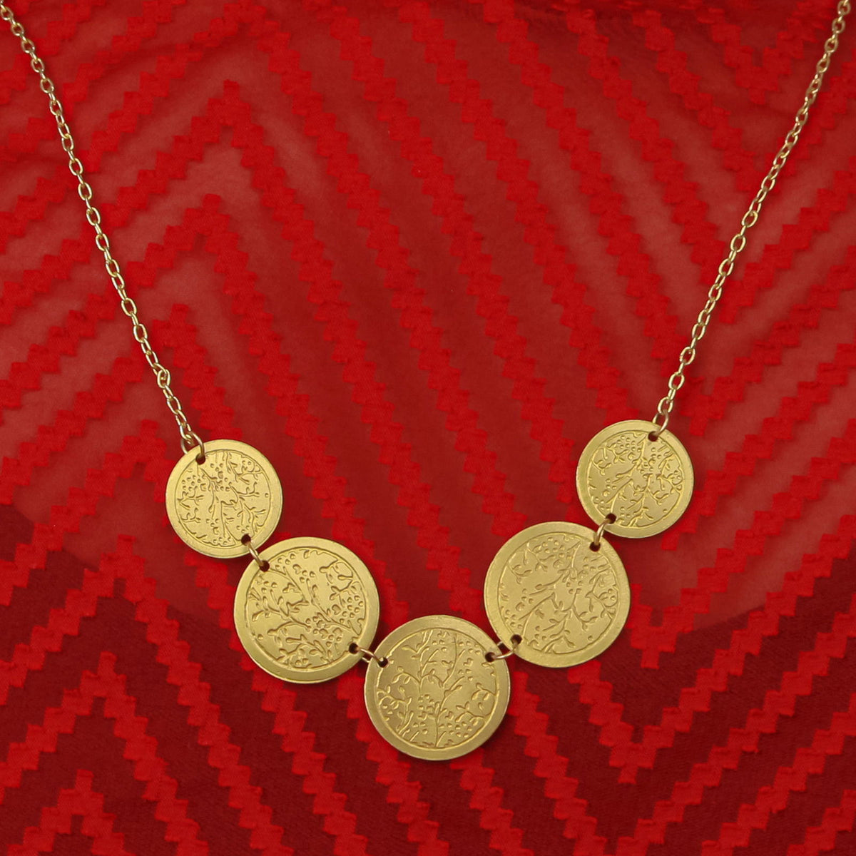Coin Palette Necklace | Near Jewellery Shop – The Earth Store