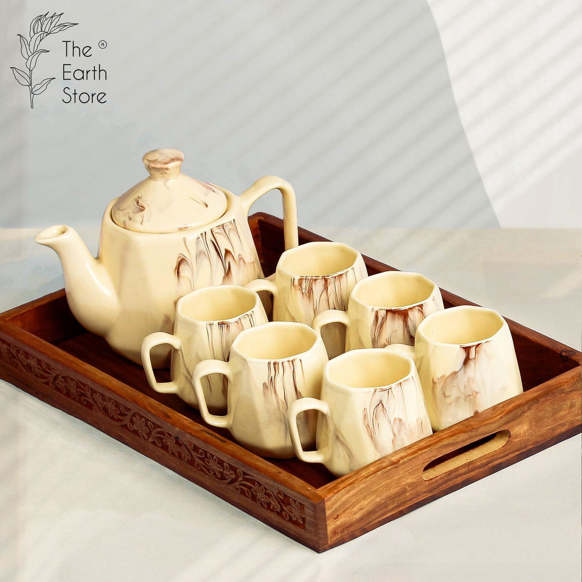Ivory Italian Morning Tea Set – The Earth Store