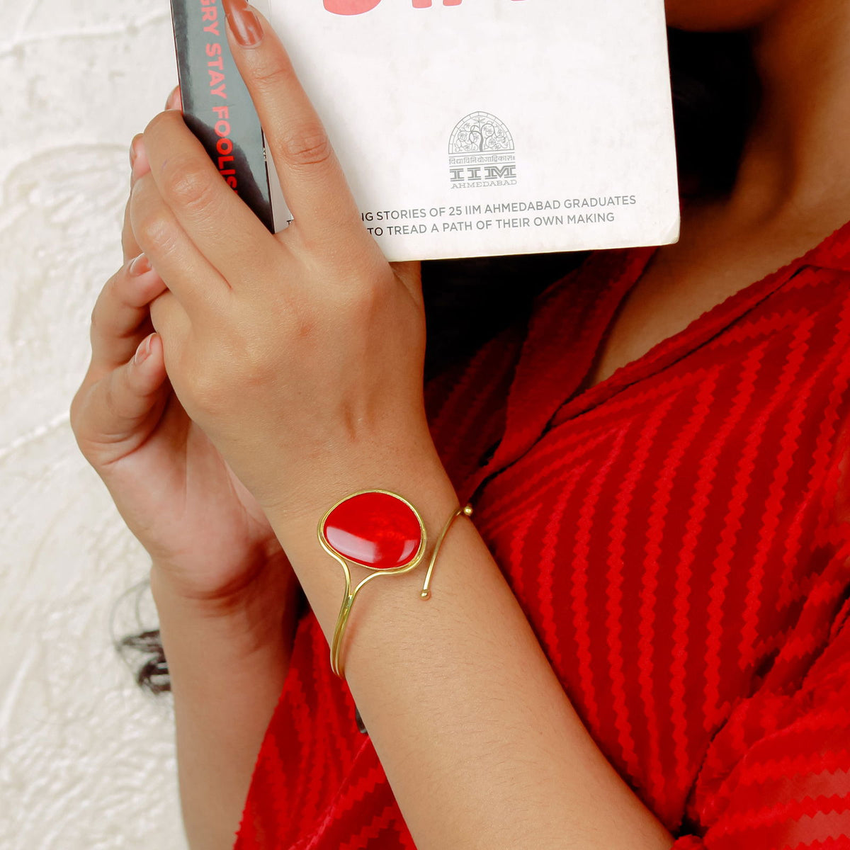 Red Stone Classic Bracelets | Near Jewellery Shop – The Earth Store