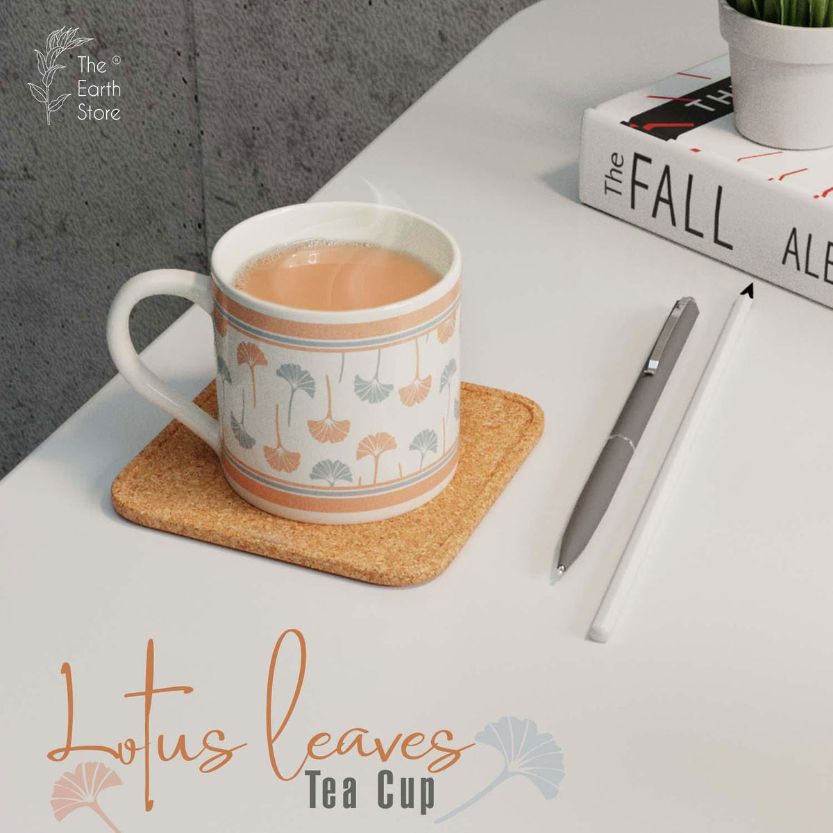 Lotus Leaves Tea Cup Set Of 6 – The Earth Store