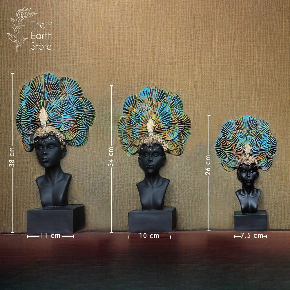 Three Crowned Beauties Statue | The Earth Store